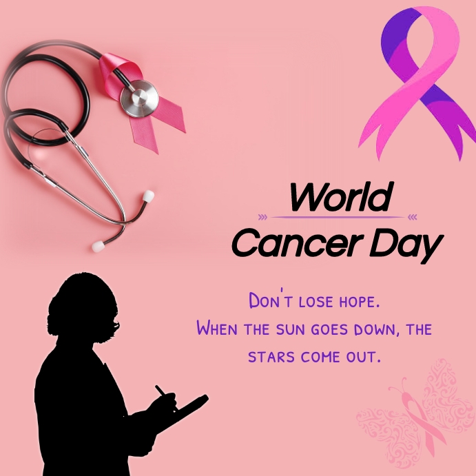CANCER DAY Template | PosterMyWall