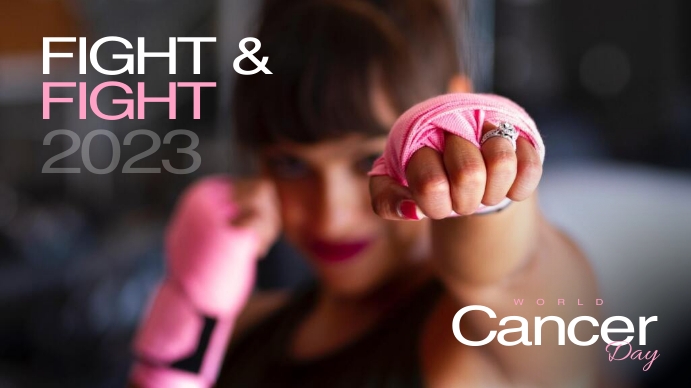 Cancer day Display Template | PosterMyWall