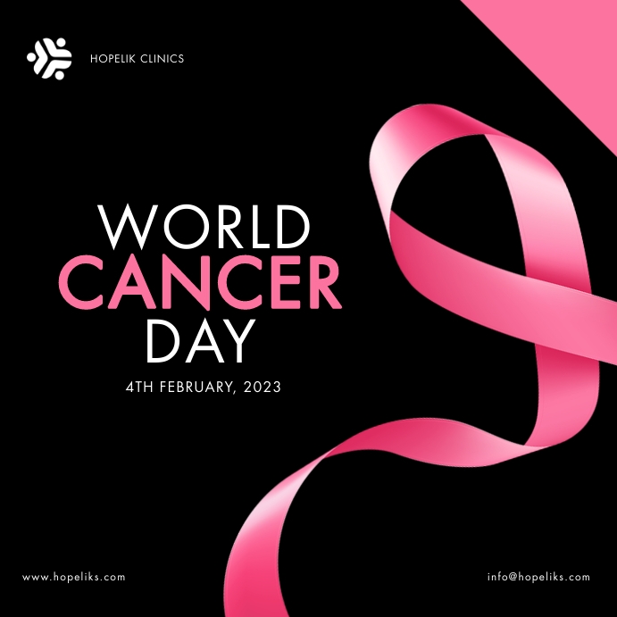 Cancer day flyer Template | PosterMyWall