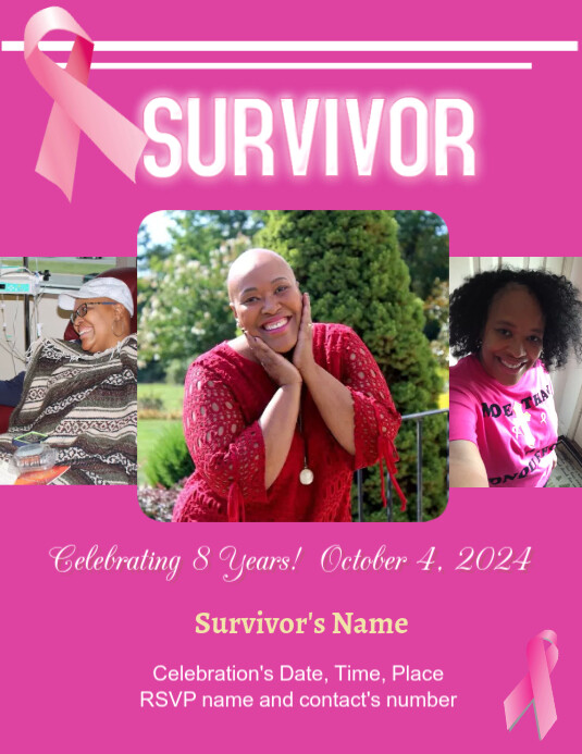 Cancer Survivor Flyer Template | PosterMyWall
