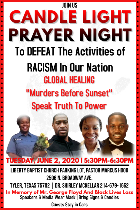 Candle light Prayer Night Template | PosterMyWall