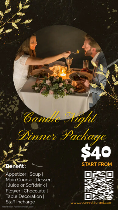 Copy of candle night | PosterMyWall