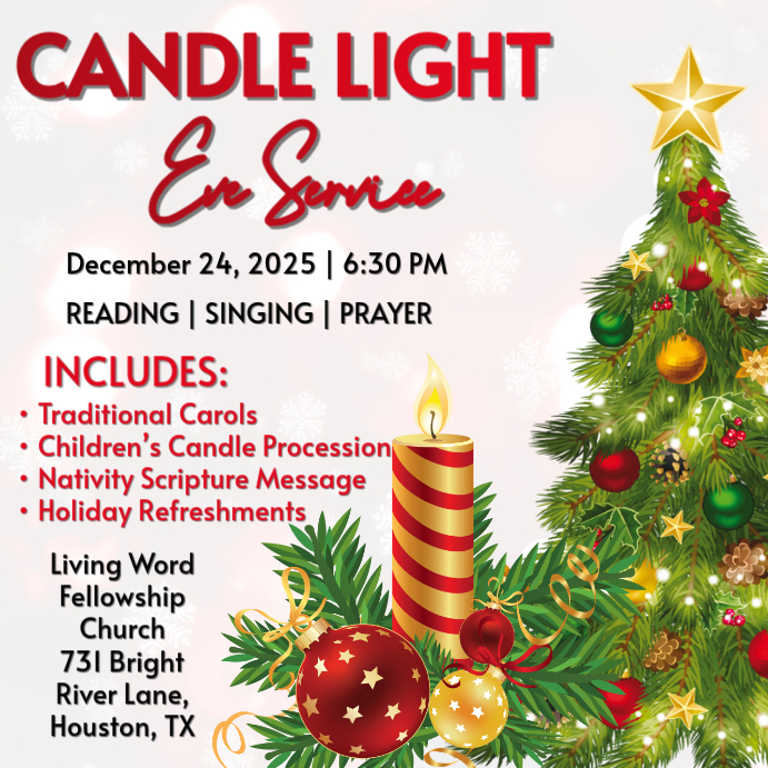 Plantilla de Candlelight Christmas Flyer | PosterMyWall