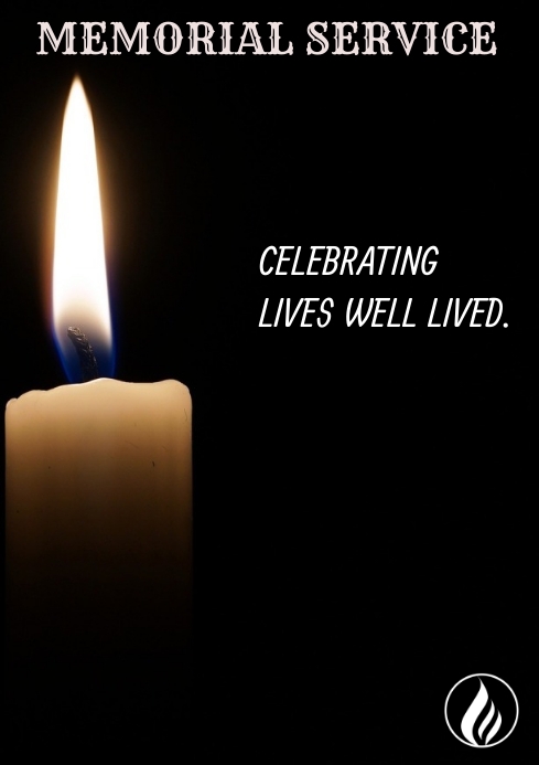 CANDLELIGHT SERVICE FLYER Template | PosterMyWall