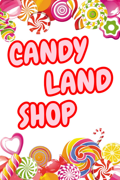 Copy of candy ad flyer | PosterMyWall