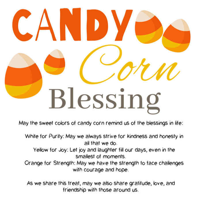 Copy of Candy Corn Blessing Tag, Candy Corn Gospel for Halloween ...