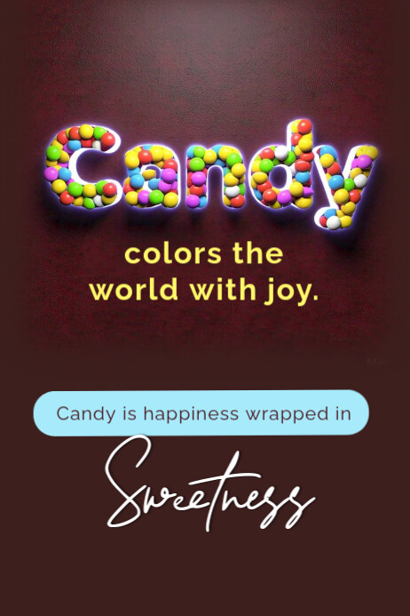 candy Template | PosterMyWall