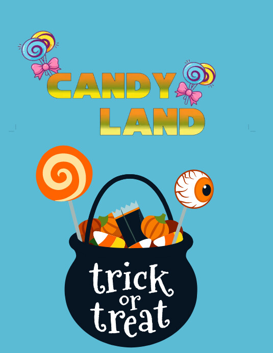 Candy land logo Template | PosterMyWall