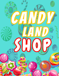 candy land shop Template | PosterMyWall