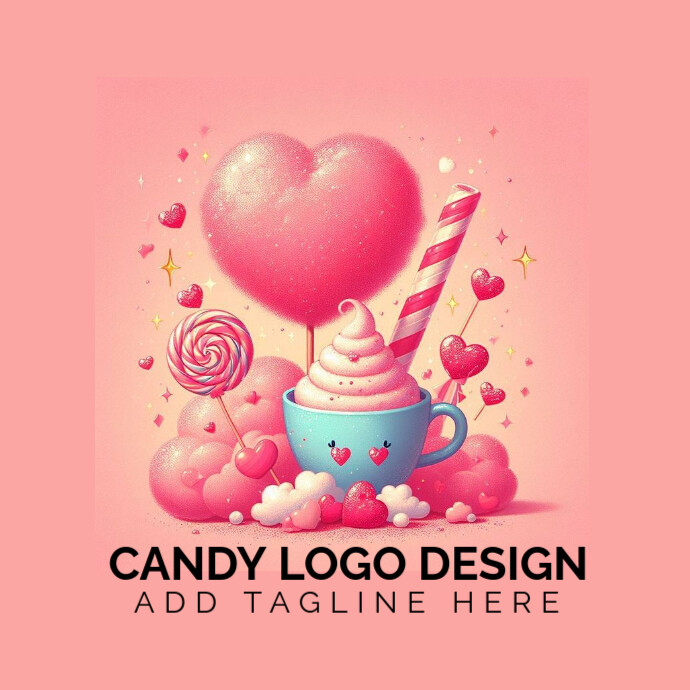 candy logo Template | PosterMyWall