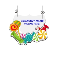 candy logo Template | PosterMyWall