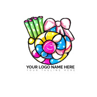 candy logo Template | PosterMyWall