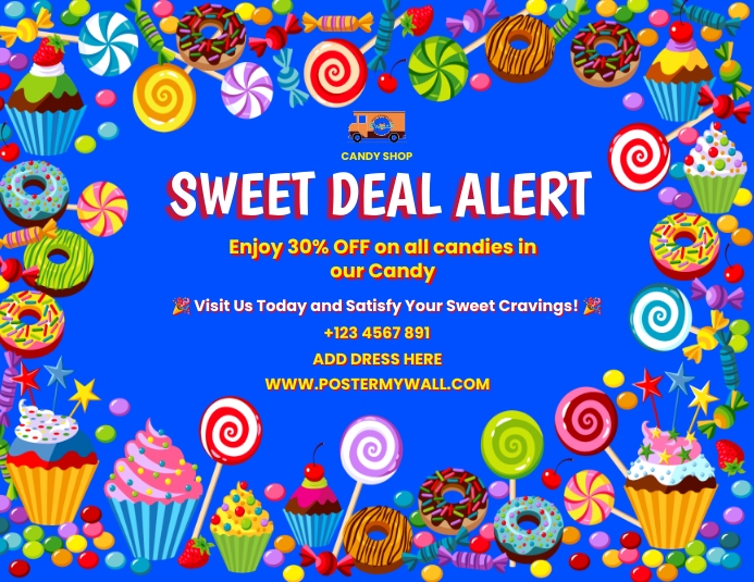CANDY SALE OFFER Template | PosterMyWall