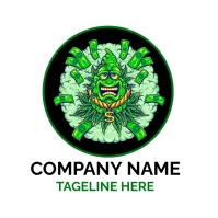 cannabis logo Template | PosterMyWall