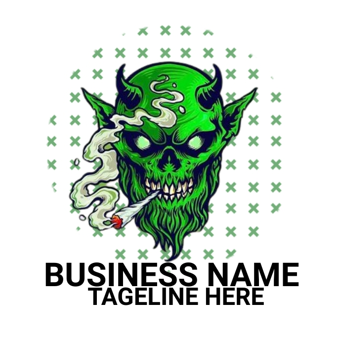 cannabis logo smoking logo , marijuana logo Template | PosterMyWall