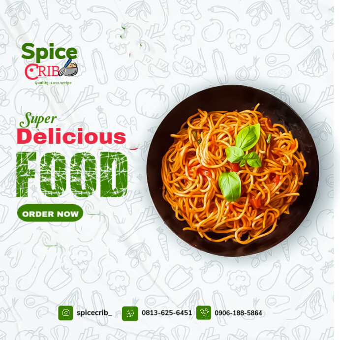 Plantilla de Canteen Food New Menu Advert Template | PosterMyWall