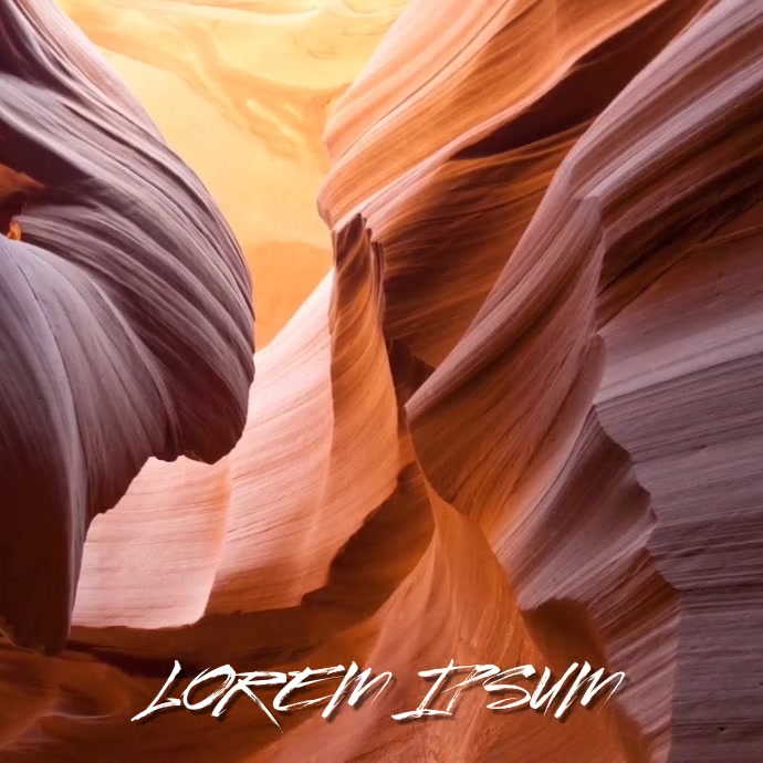 CANYON MOUNTAIN BEAUTIFUL ART BACKGROUND Template | PosterMyWall