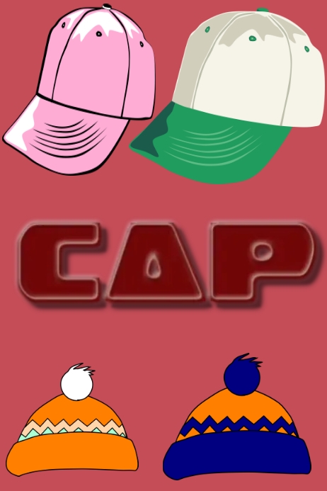 cap Template | PosterMyWall