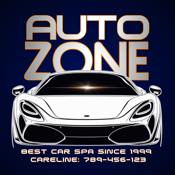 Car Accessories & Car Spa logo template | PosterMyWall