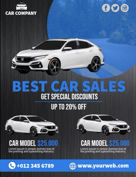 Car Ads Template | PosterMyWall