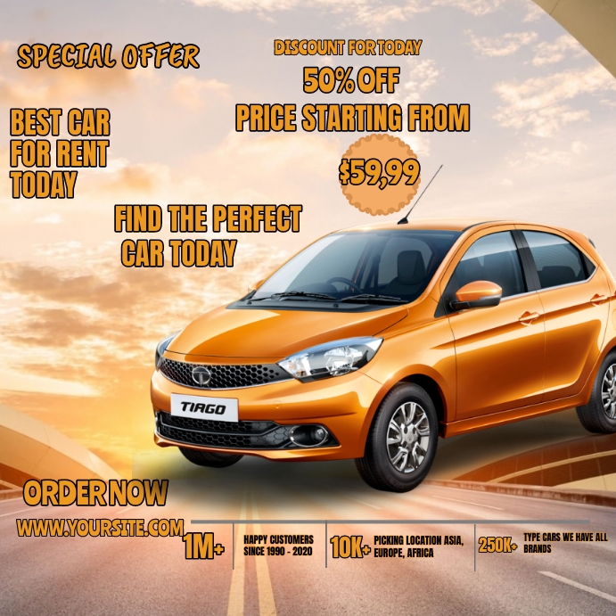 Car Ads Template | PosterMyWall