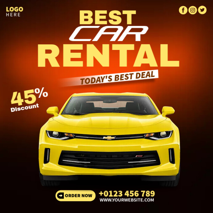 Car Ads Template | PosterMyWall