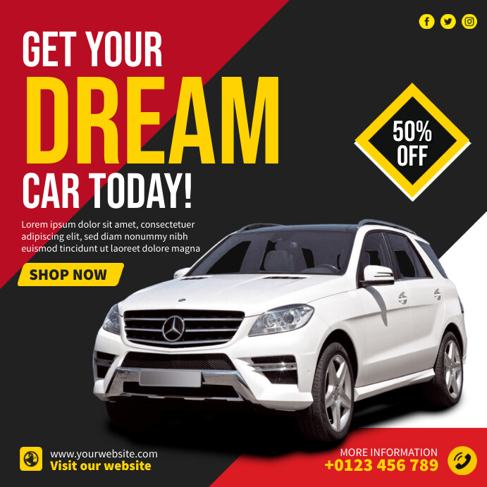 Plantilla de Car Ads | PosterMyWall