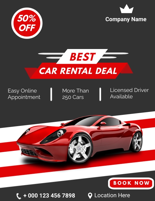 CAR ADS TEMPLATE.C | PosterMyWall