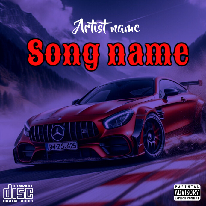 Plantilla de Car album cover | PosterMyWall