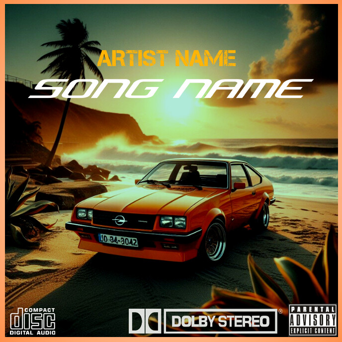 Car album cover Template | PosterMyWall