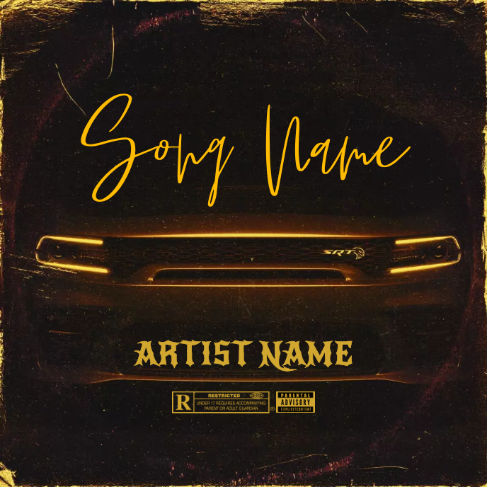 Copy of CAR Album Cover music art trap mixtape rap | PosterMyWall