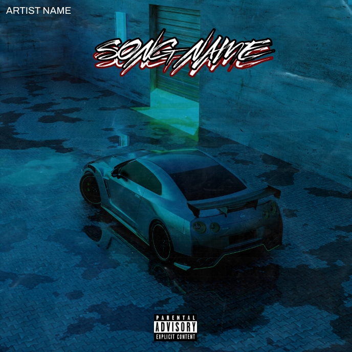 Modèle Car Album cover template 2023 | PosterMyWall