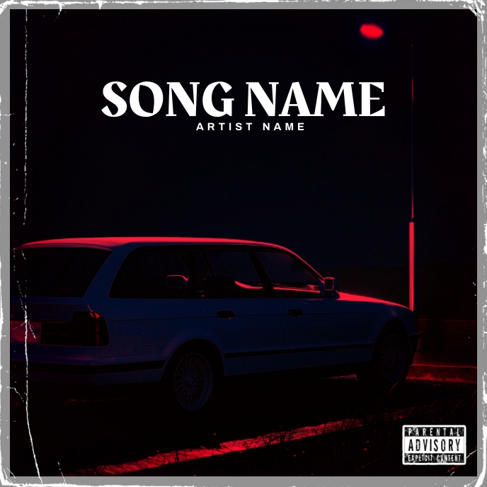 Car Album cover template 2023 | PosterMyWall