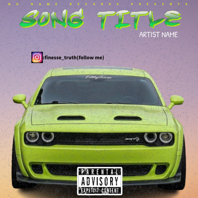 Car Album cover template by finesse truth | PosterMyWall