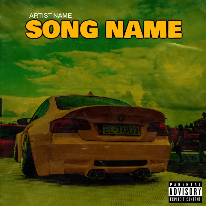 Plantilla de Car album cover template | PosterMyWall