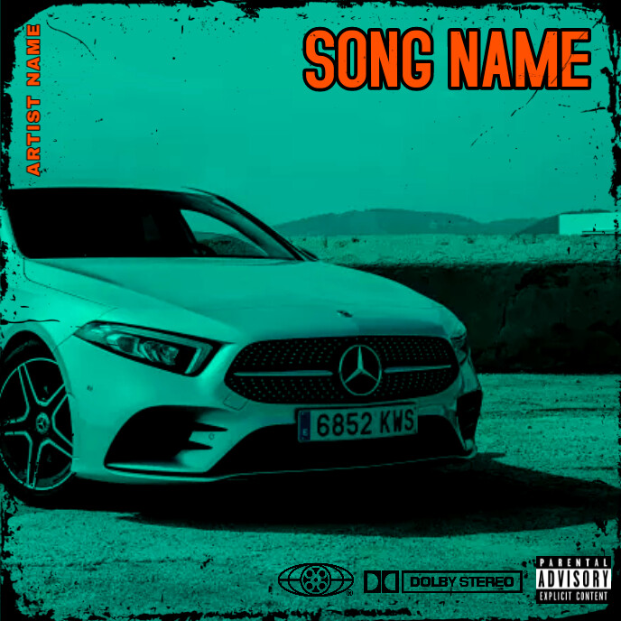 CAR ALBUM COVER TEMPLATE | PosterMyWall