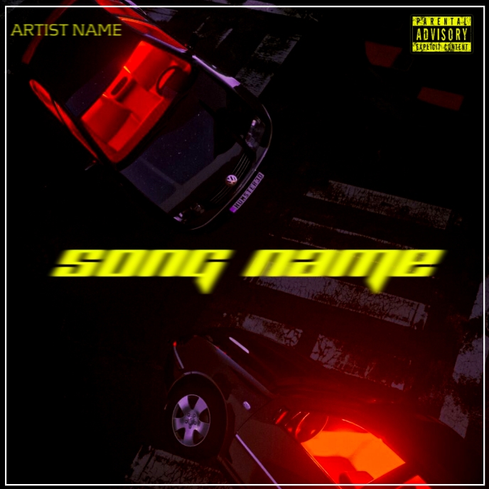 CAR ALBUM COVER TEMPLATE | PosterMyWall