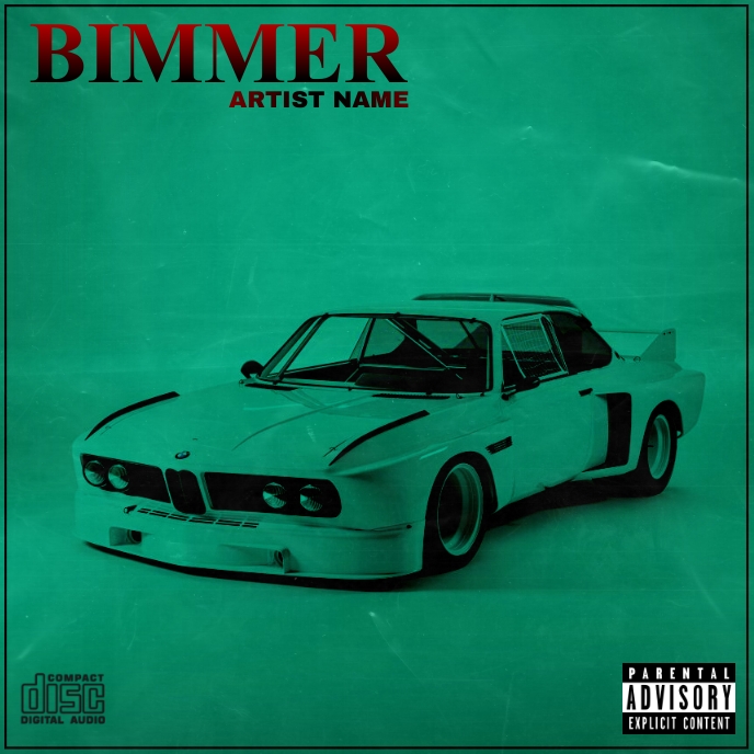 CAR ALBUM COVER TEMPLATE | PosterMyWall