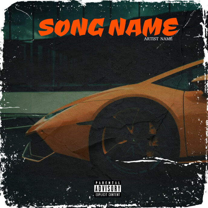 CAR ALBUM COVER TEMPLATE | PosterMyWall