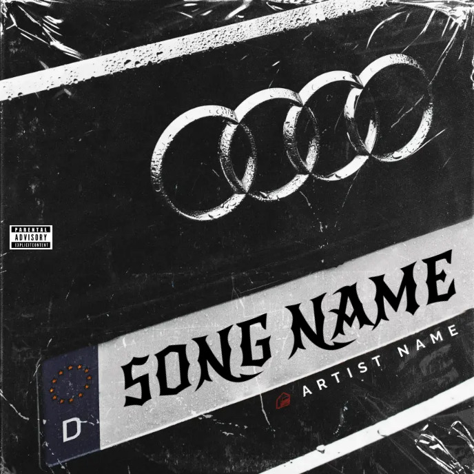 CAR AOUDI Cover music Album trap mixtape rap | PosterMyWall