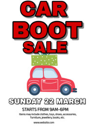 Car Sale/Boot Template | PosterMyWall