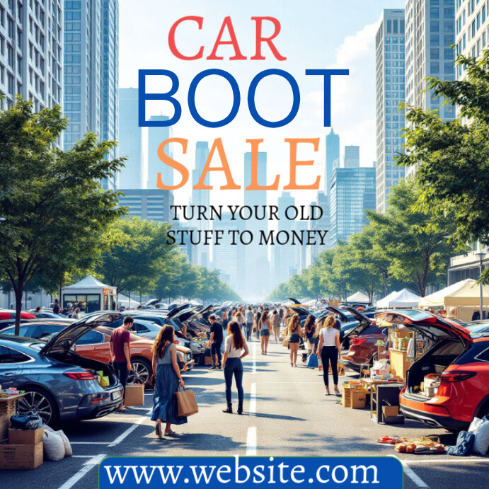 Car boot sale Template | PosterMyWall
