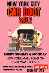 Car Boot Sale Flyer Template | PosterMyWall