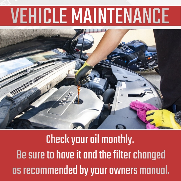 Car care about vehicle oil changes Template | PosterMyWall