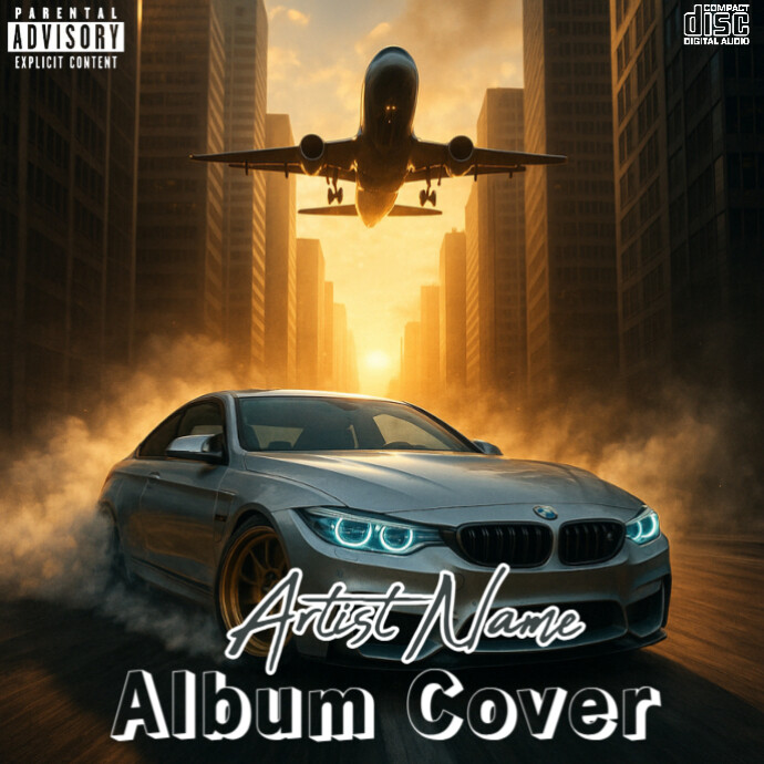 Car Cd Mixtape /album cover Template | PosterMyWall