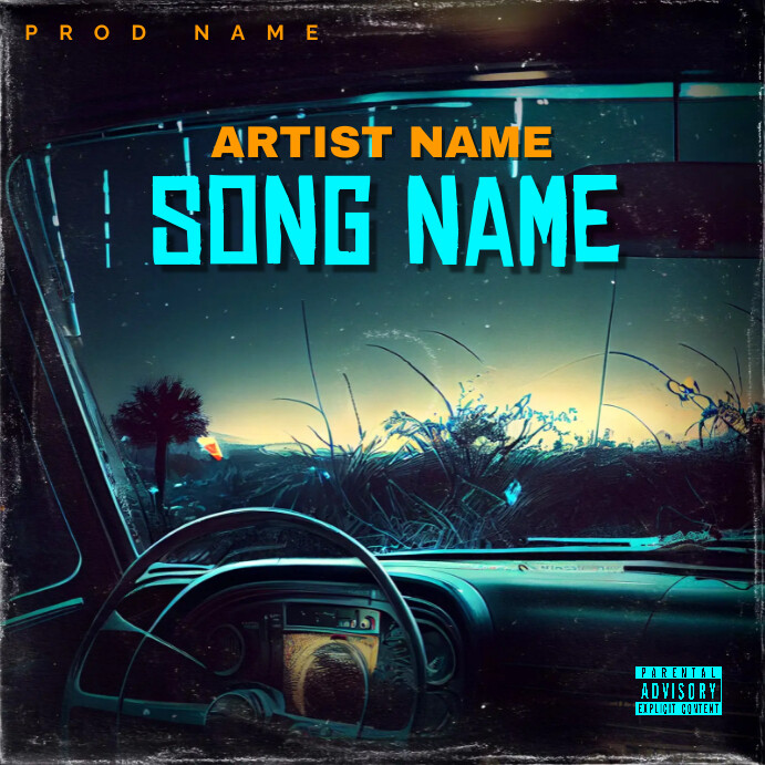 Plantilla de car cover art (1) | PosterMyWall