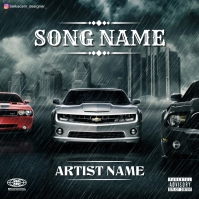 car album cover art Template | PosterMyWall