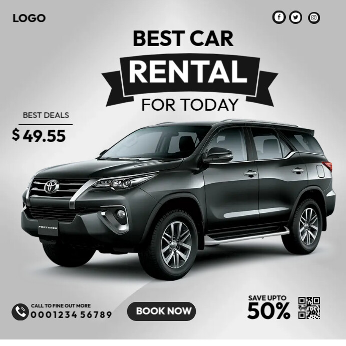 Template Promo Mobil | PosterMyWall