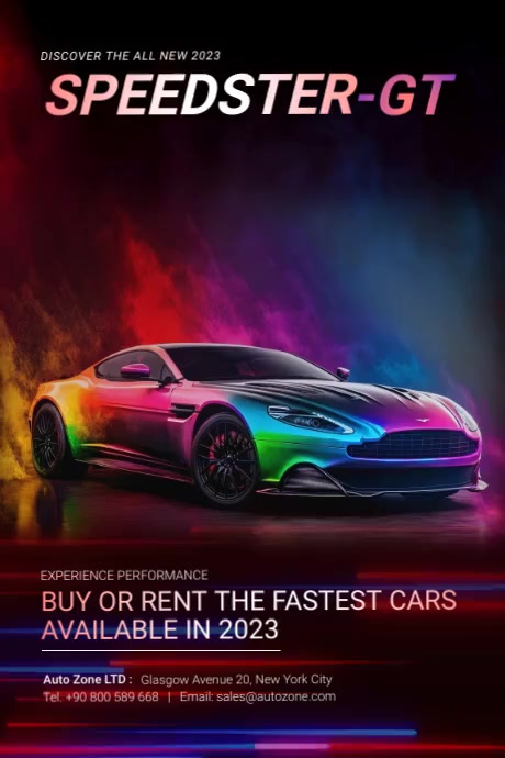Copy of Car Dealer Video Poster | PosterMyWall