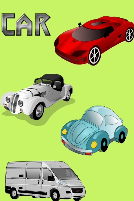 car Template | PosterMyWall